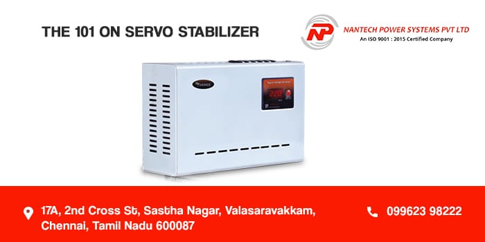 Essential Guide About Servo Stabilizer |Nantech